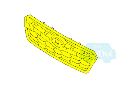 【楽天市場】91122FL100【スバル純正】フロントグリルベース ※エンブレム・モールディング・ウィングレット等は付属しません【SUBARU ...