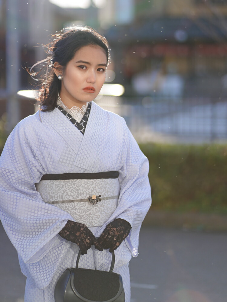 レース着物 着物 お仕立て上がり レディース 袷 フリー きもの レース