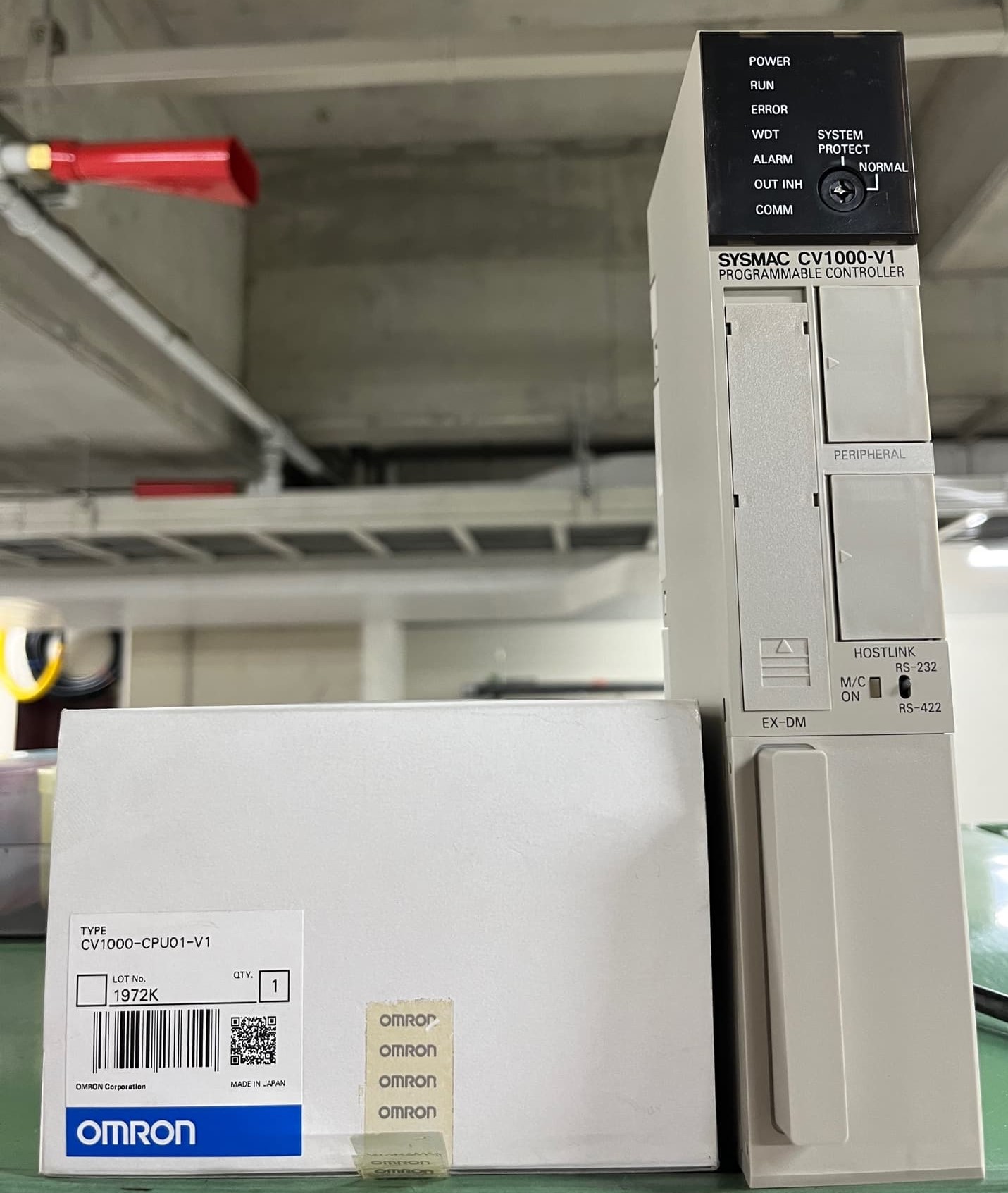 【楽天市場】オムロン CPUユニット CV1000-CPU01-V1（在庫保存場所B2）：T-Box