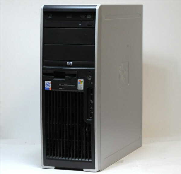【楽天市場】hp Tower xw4300 P4-3.8GHz(HT)/2GB/73GB/MULTI/FX1400/WinXP 【中古 ...