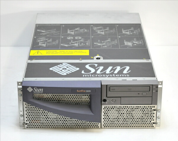 【楽天市場】Sun Fire 280R UltraSparc3+-1.2GHz*2/8GB/146GB/DVD-ROM/AC*2 【中古 ...