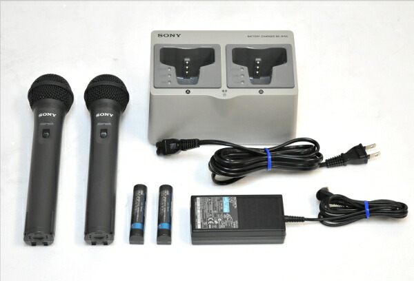 【楽天市場】SONY UHF ワイヤレスマイク WRT-804 2個セット 充電駆動確認済 【中古】：TCEダイレクト楽天市場店