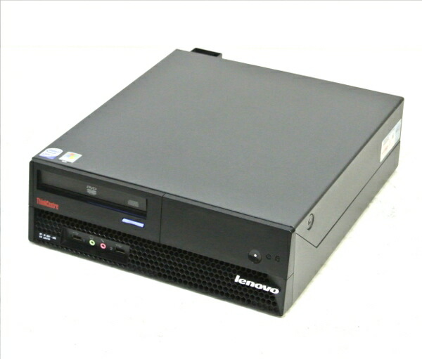 【楽天市場】Lenovo ThinkCentre M57 Core2Duo-2.33GHz/2GB/80GB/DVD/WinXP 【中古 ...