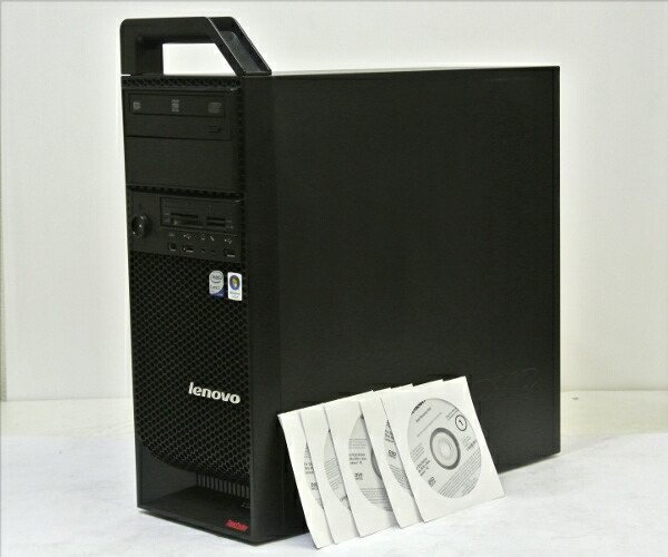 【楽天市場】Lenovo ThinkStation S10 C2D-3.0G/2G/250G/MULTI/FX1700/VISTA 【中古 ...
