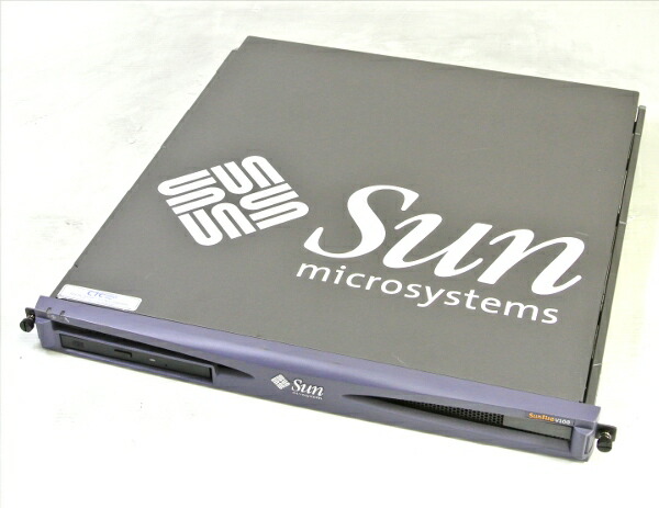 【楽天市場】Sun Fire V100 UltraSPARC-2e-500MHz/1024MB/40GB*2/CD-ROM 【中古 ...