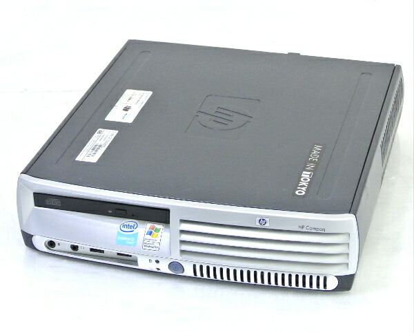 【楽天市場】hp dc7700 USDT CeleronD-3.46GHz/1024MB/80GB/CD-ROM/WinXP 【中古 ...