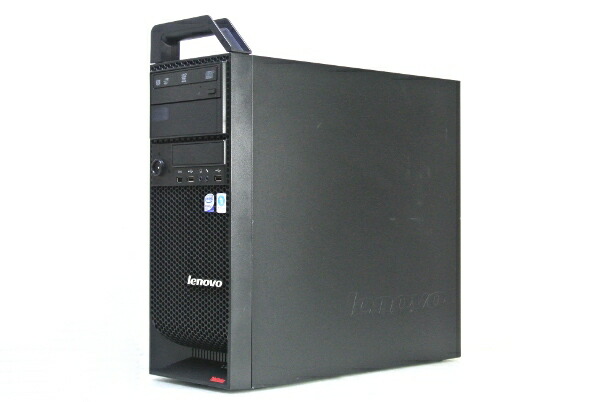 【楽天市場】Lenovo ThinkStation S10 C2D-3.16G/4G/160G/MULTI/FX3700/VISTA 【中古 ...
