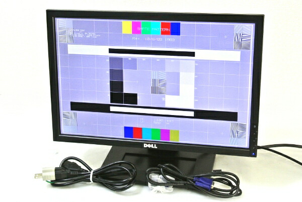 【楽天市場】DELL E1909Wb 19inch WIDE 1440*900表示 DVI+Dsub15PIN 2系統 【中古 ...