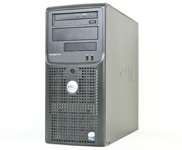 【楽天市場】DELL PowerEdge T100 XeonX3330-2.66GHz/4GB/250GB*2/RAID/MULTI 【中古 ...