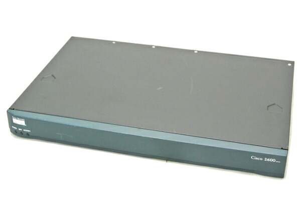 【楽天市場】Cisco 2611 C2600-IS-M Ver.11.3(7)T BRI-8B-S/T搭載 【中古】【20150703 ...