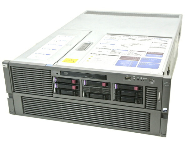 【楽天市場】NEC NX7700i/5012L-4 (hp rx3600) Itanium9140M*2/12GB/DVD/AC*2 【中古 ...