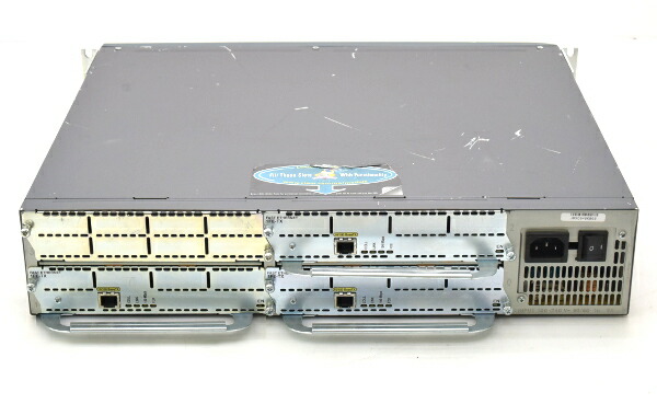 【楽天市場】Cisco 3640 C3640-IK9S-M Ver.12.2(13)T DRAM72MB FLASH32MB 【中古 ...