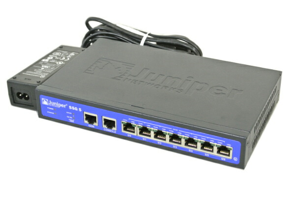 【楽天市場】Juniper SSG5 (ISDN) SSG-5-SH-BT Ver6.3.0r10.0 Type Firewall+VPN ...