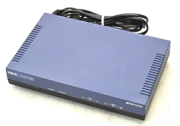 【楽天市場】NEC IP38X/1100 イーサアクセスVPNルーター (YAMAHA RTX1100 OEM) 設定初期化済 【中古 ...