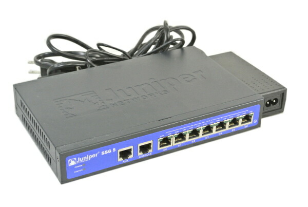 【楽天市場】Juniper SSG5 (Serial) SSG-5-SB Version 6.1.0r7.0 Type Firewall ...
