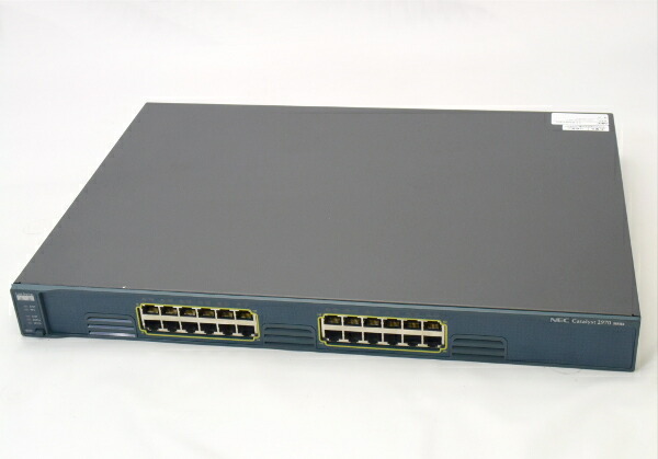 【楽天市場】Cisco Catalyst 2970G WS-C2970G-24T-E V01 C2970-I6L2-M Ver.12.1(19 ...