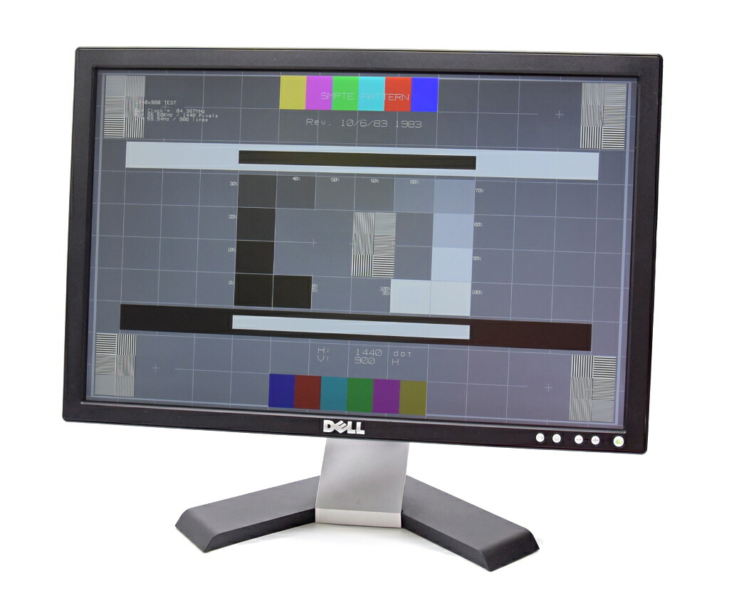 【楽天市場】DELL E198WFP 19インチワイド非光沢パネル WXGA+ 1440x900ドット DVI-D/アナログRGB入力 【中古 ...