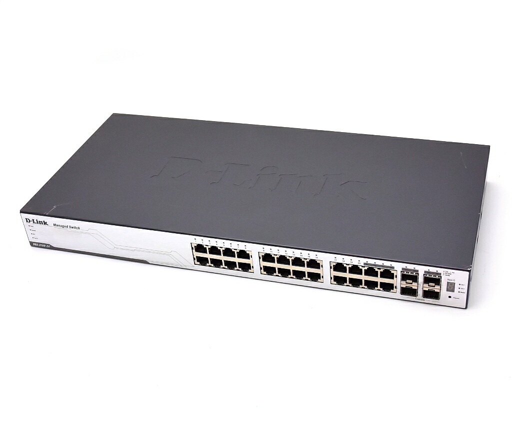 【楽天市場】D-Link DGS-3100-24 24ポートGigabit対応スマートスイッチ WEBマネージメント A2 ギガビットスマート ...
