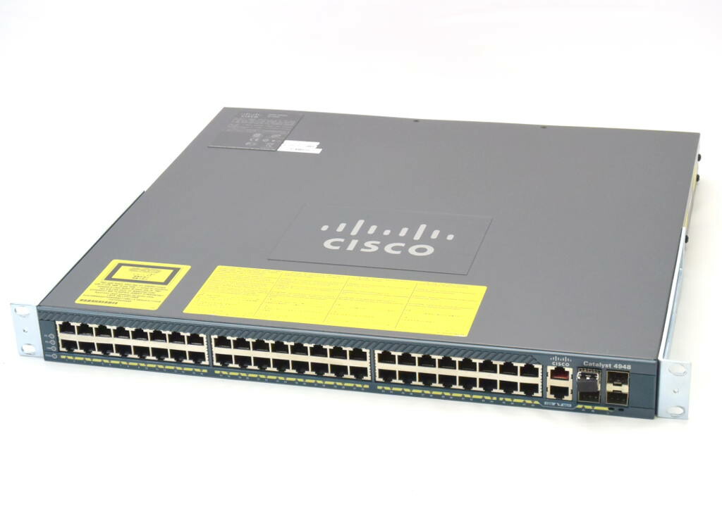 【楽天市場】Cisco Catalyst 4948 WS-C4948-S V08 cat4500-IPBASEK9-M Ver.12.2(53 ...