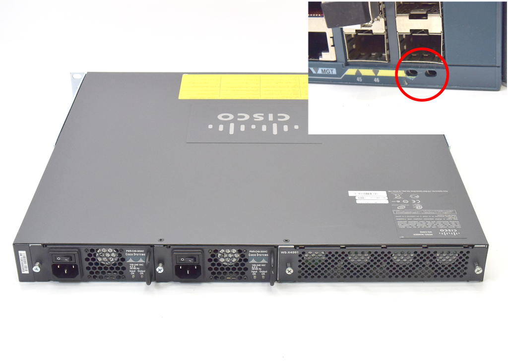 【楽天市場】Cisco Catalyst 4948 WS-C4948-S V08 cat4500-IPBASEK9-M Ver.12.2(53 ...