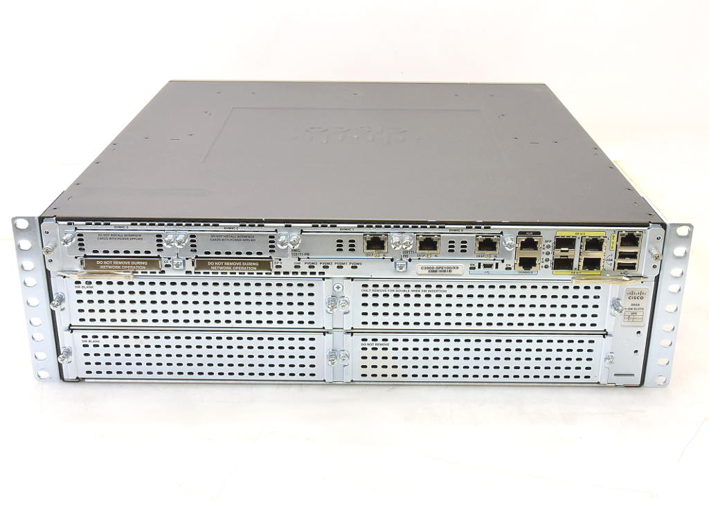 【楽天市場】Cisco 3900 Series 3925 V02 C3900-SPE100/K9 V03 IPBASEK9ライセンス IOS ...
