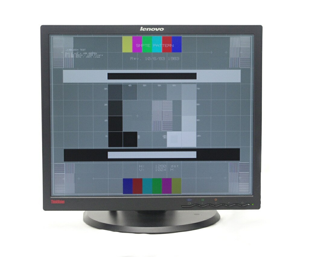 【楽天市場】Lenovo ThinkVision L1900pA 19インチ非光沢スクエアパネル SXGA 1280x1024ドット DVI ...