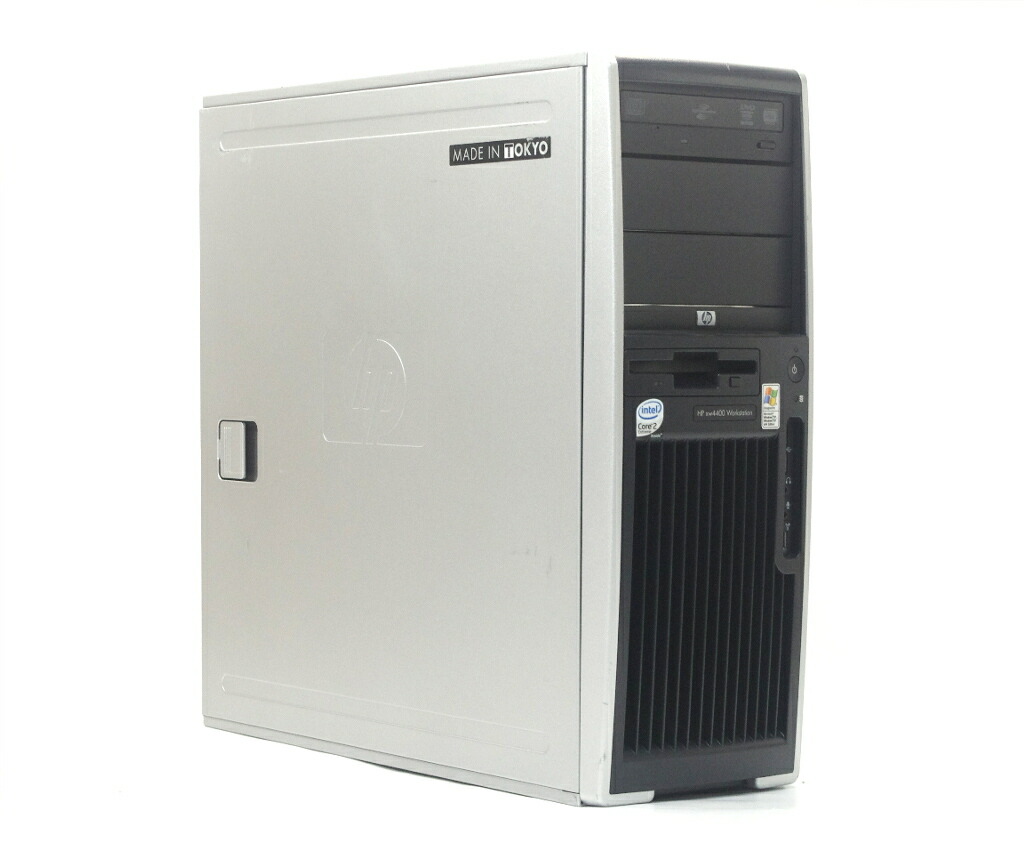 【楽天市場】hp xw4400 Workstation Core2Quad QX6700 2.66GHz 4GB 320GB(HDD ...
