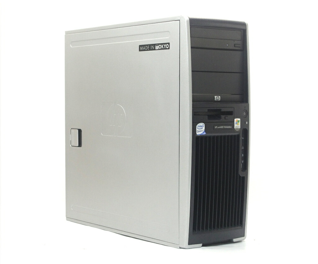 【楽天市場】hp xw4400 Workstation Core2Duo E6300 1.86GHz 2GB 320GB(HDD ...