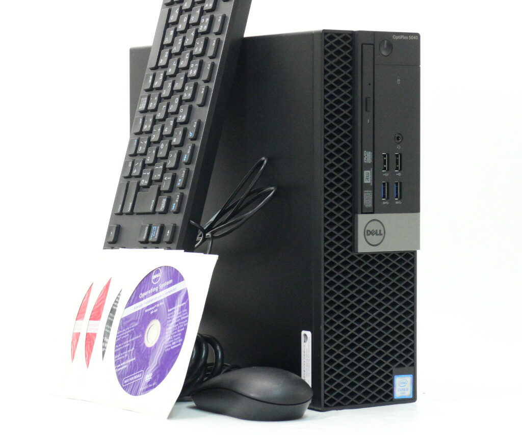 【楽天市場】DELL OptiPlex 5040 SFF Core i5-6500 3.2GHz 4GB 500GB(HDD) HDMI ...