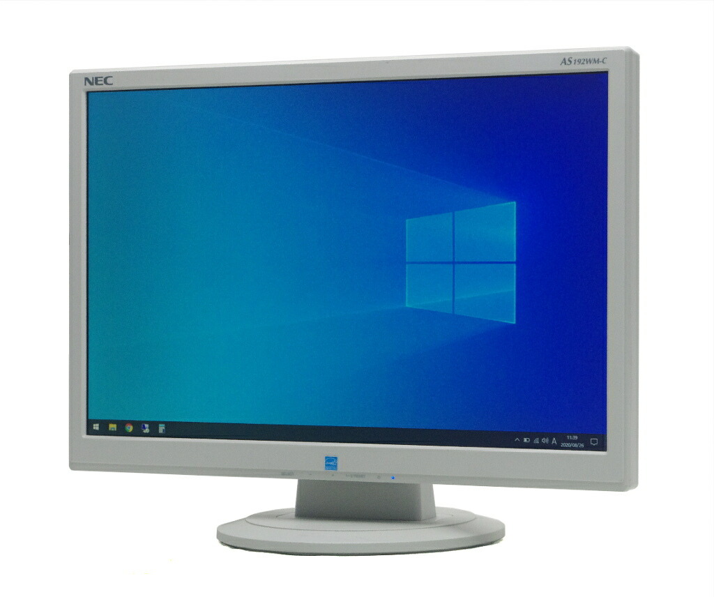【楽天市場】NEC AS192WM-C 19インチ 非光沢パネル WXGA+ 1440x900ドット 音声入出力端子 DVI-D/アナログ ...