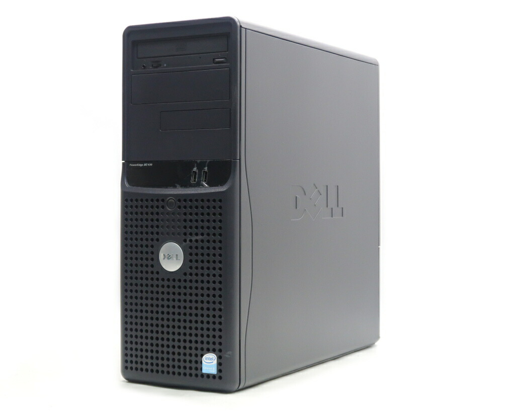 【楽天市場】DELL PowerEdge SC430 CeleronD 326 2.53GHz 2GB 80GBx2台(SATA3.5インチ ...