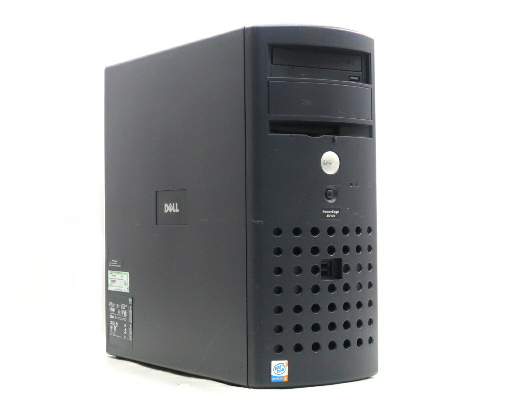 【楽天市場】DELL PowerEdge SC420 Pentium4 2.8GHz 1GB 80GBx2台(SATA3.5インチ/RAID1 ...