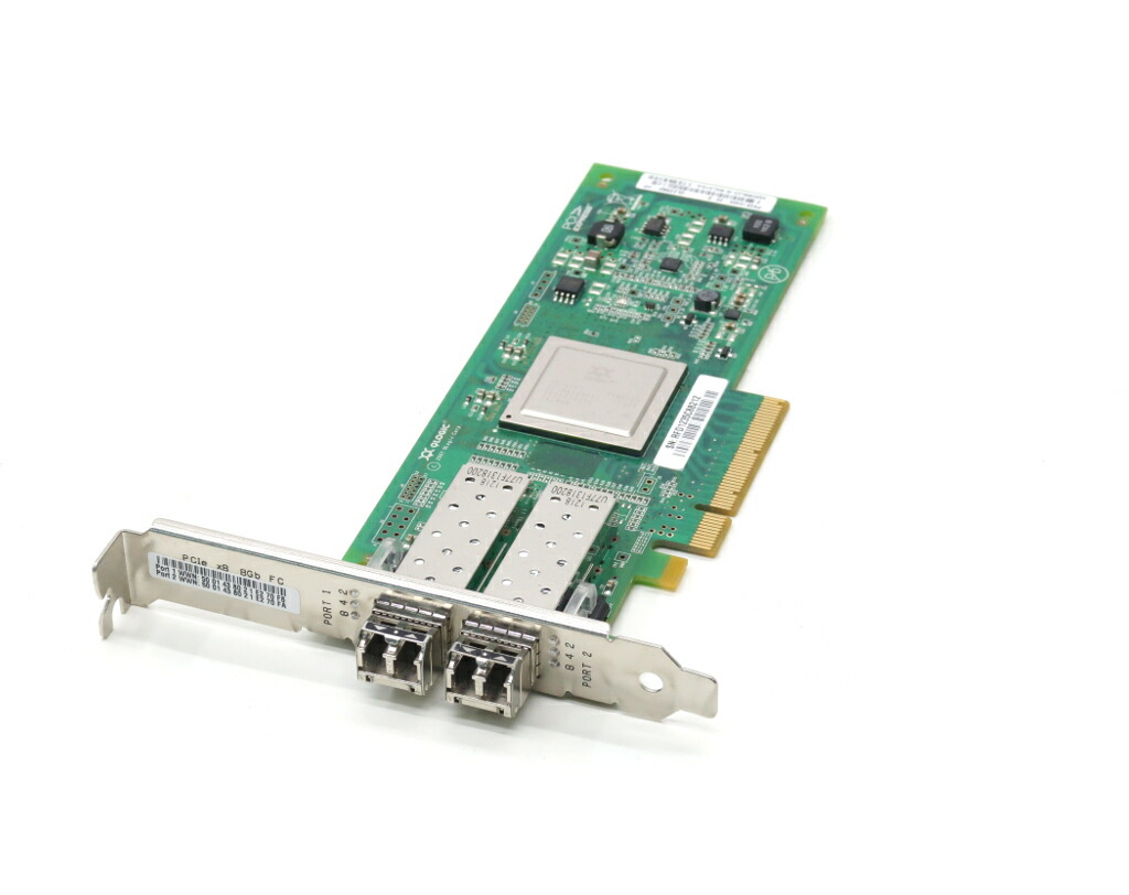 【楽天市場】hp 489191-001 QLE2562 82Q 2ポート 8Gbps FC-HBA hpワークステーション/ProLiant ...