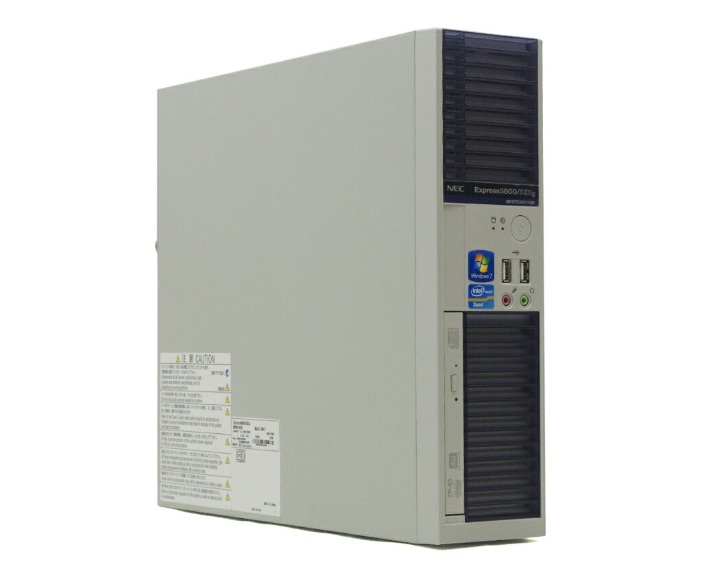 【楽天市場】NEC Express5800/53xg Xeon E3-1280 3.5GHz 8GB 500GB(HDD) Quadro ...