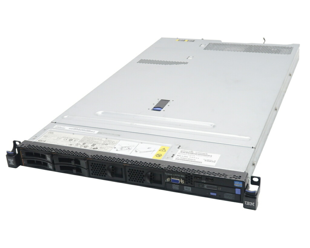 【楽天市場】IBM System x3550 M4(HMC) Xeon E5-2630 v2 2.6GHz*2 96GB 300GBx2台 ...