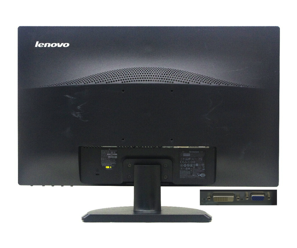 【楽天市場】Lenovo ThinkVision E2323 23インチ非光沢パネル フルHD 1920x1080ドット DVI-D/アナログ ...