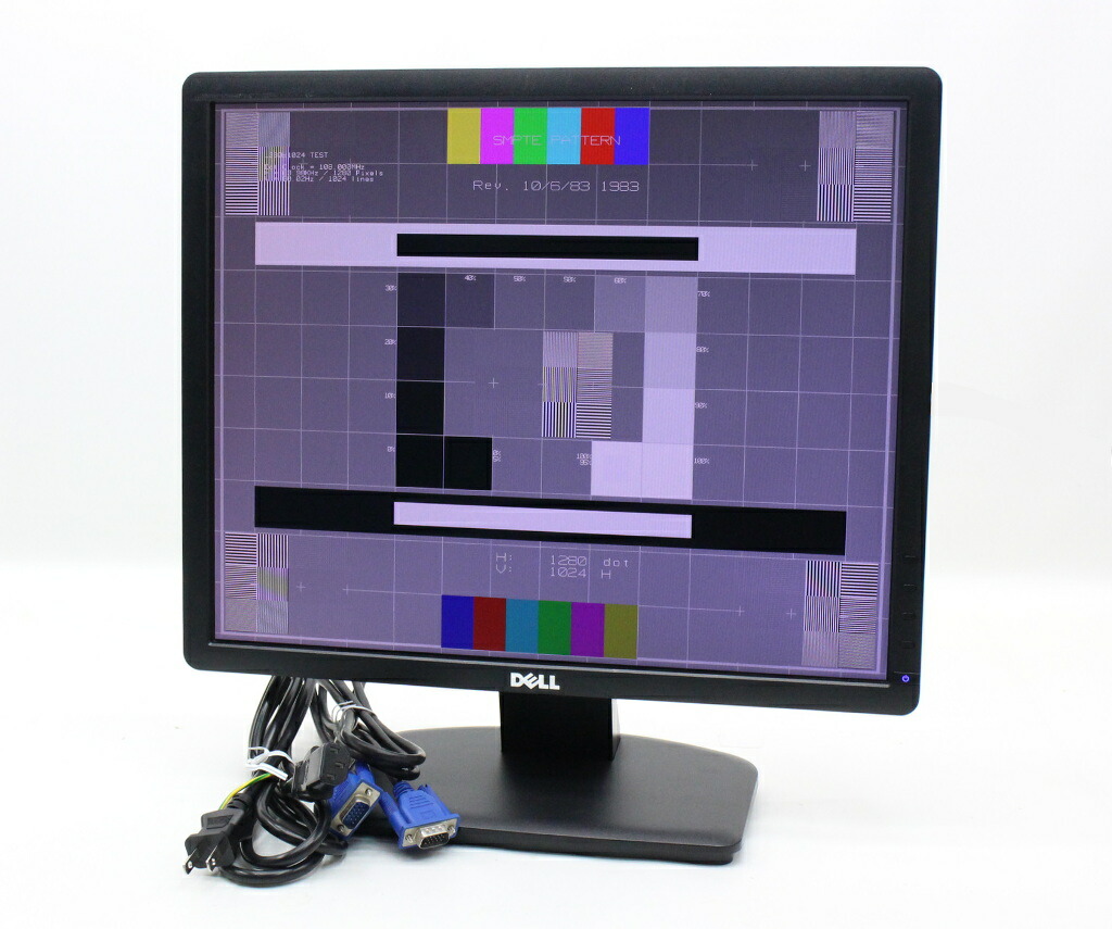 【楽天市場】DELL E1913Sc 19インチ非光沢パネル SXGA 1280x1024ドット アナログRGB入力のみ 【中古 ...