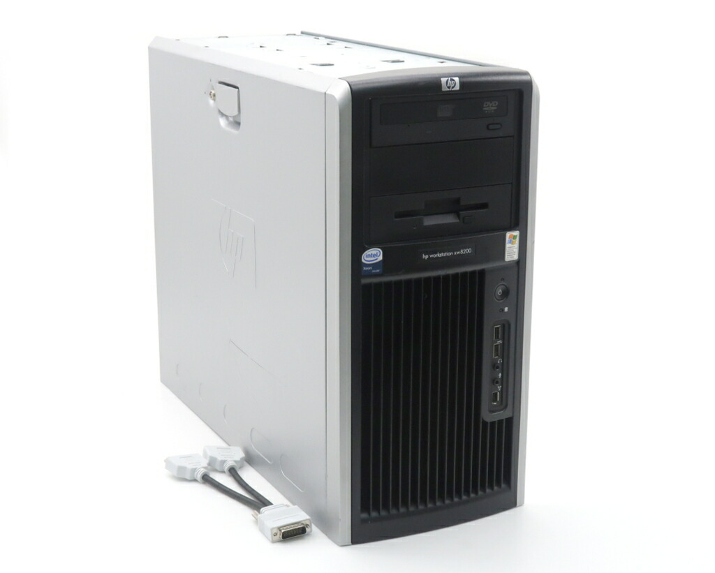 【楽天市場】hp xw8200 Workstation Xeon 3.8GHz*2 2GB 320GB(HDD) Quadro NVS285 ...