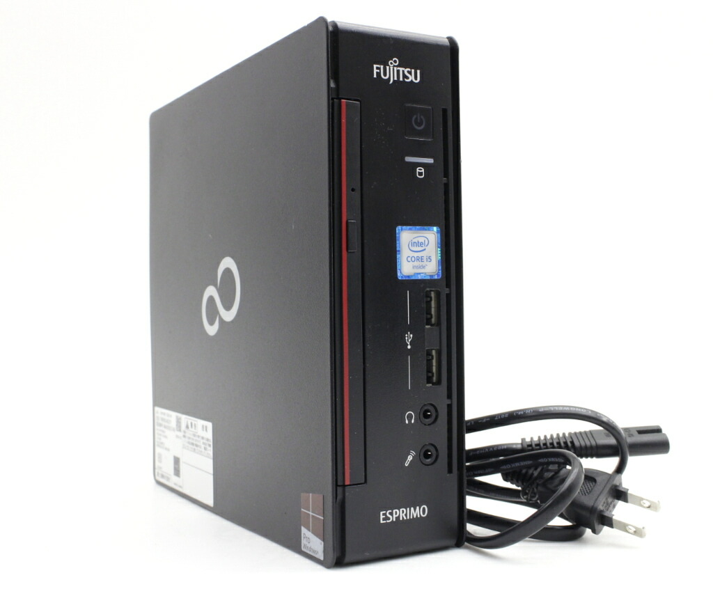 【楽天市場】富士通 ESPRIMO Q556/M Core i5-6500T 2.5GHz 8GB 256GB(新品SSD ...