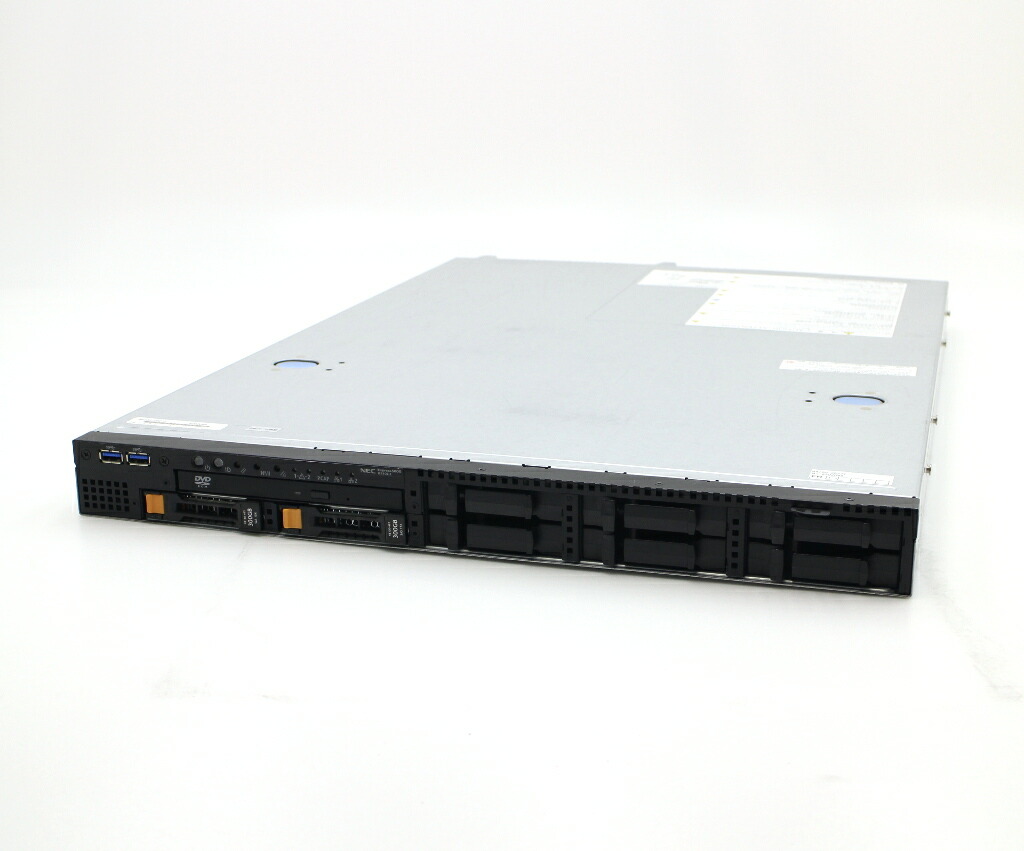 【楽天市場】NEC Express5800/R110i-1 Xeon E3-1220 v6 3GHz 8GB 300GBx2台(SAS2.5 ...