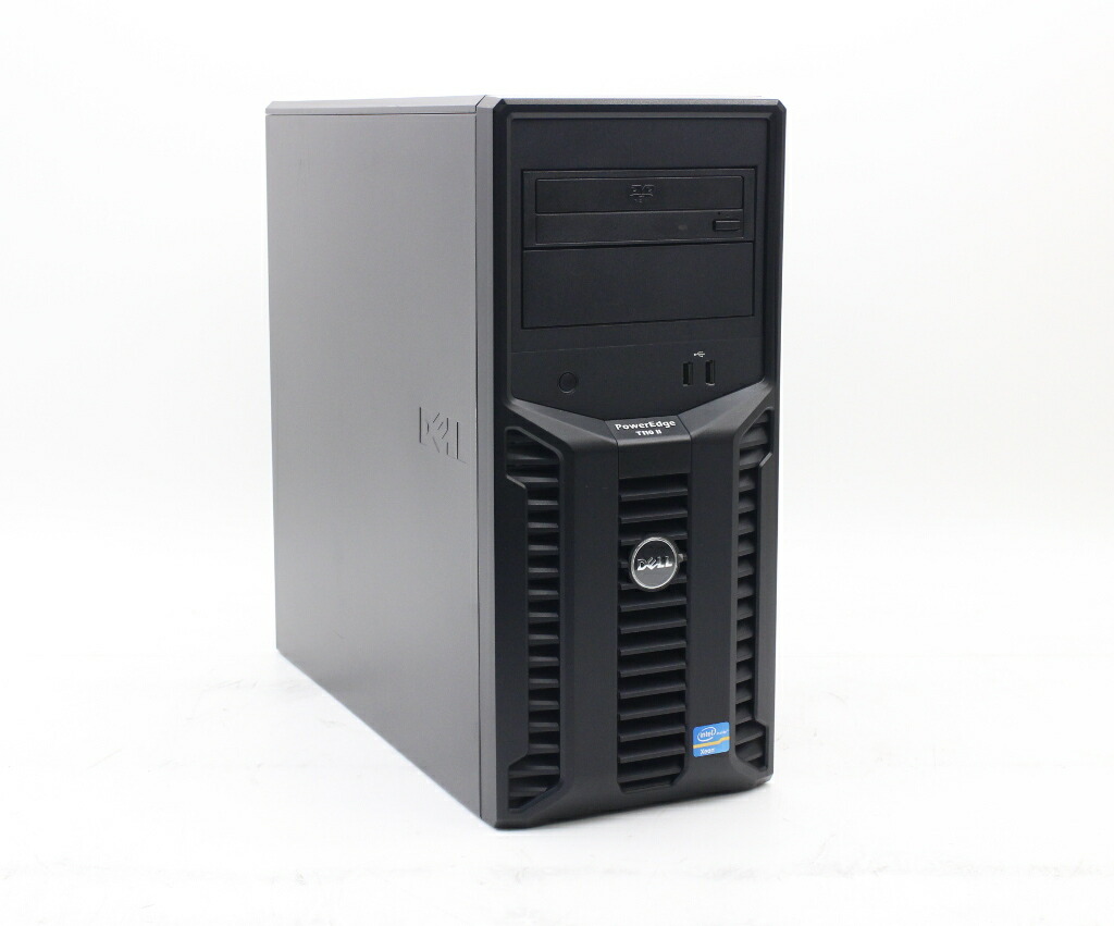 【楽天市場】DELL PowerEdge T110 Xeon E3-1270 3.4GHz 8GB 500GBx2台(SATA3.5インチ ...