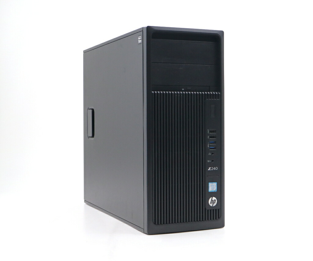 【楽天市場】hp Z240 Tower Xeon E3-1225 v5 3.3GHz 16GB 256GB(Z Turbo Drive G2 ...