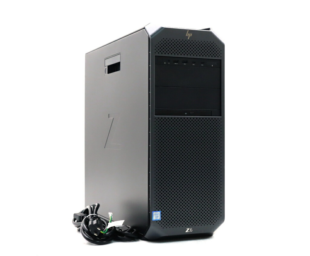 【楽天市場】hp Z6 G4 Workstation Xeon Gold 6136 3GHz(24スレッドCPU2基) 64GB 512GB ...