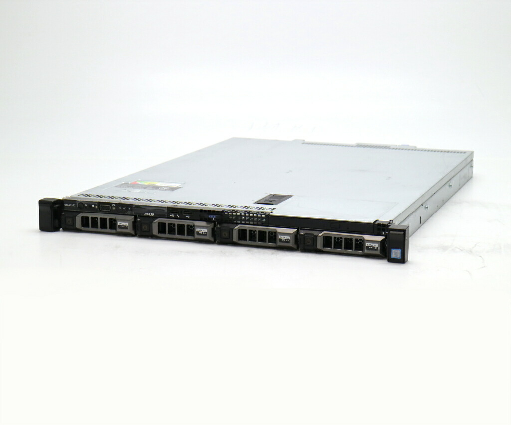 【楽天市場】DELL Storage NX430 Xeon E3-1220 v6 3GHz 16GB 4TBx4台(SATA3.5インチ ...