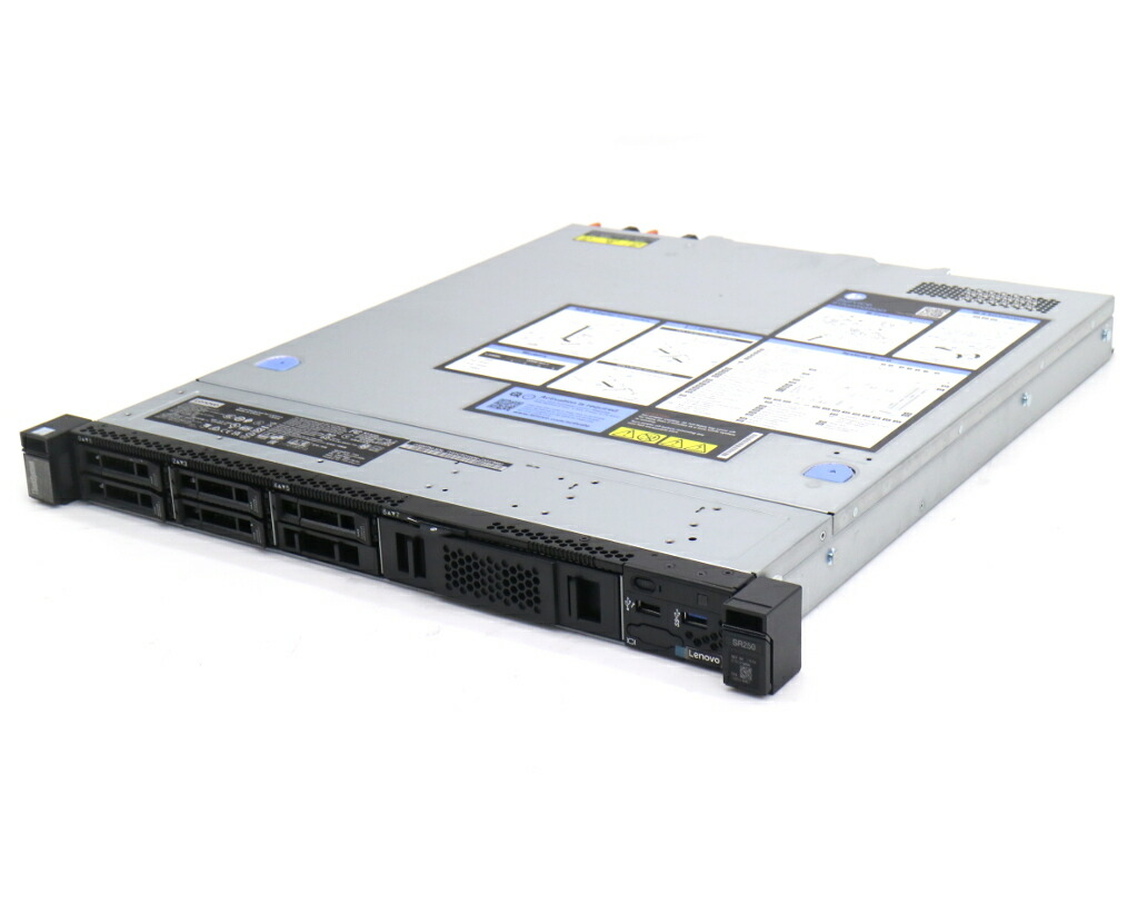 【楽天市場】Lenovo ThinkSystem SR250 Xeon E-2224 3.4GHz 64GB 600GBx5(SAS2.5 ...