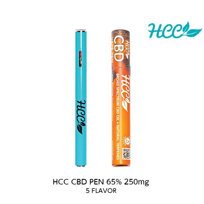 【楽天市場】HCC CBD PEN 65% 250mg 使い捨て ベイプペン 高濃度 テルペン配合 テルペン Vape ベイプ 電子タバコ ...