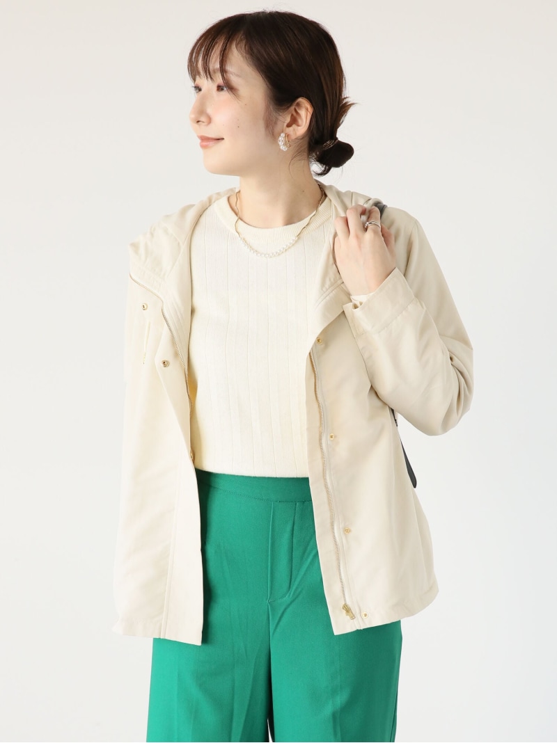 【楽天市場】【SALE／19%OFF】【マシンウォッシャブル】Aラインマウンテンパーカー Te chichi TERRASSE テチチ ...