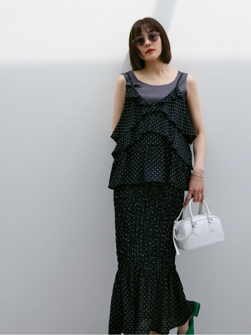 【楽天市場】【松井愛莉着用】ドットシャーリングタイトスカート(セットアップ可)《2025summer catalog item》 Te chichi テチチ スカート その他のスカート ...