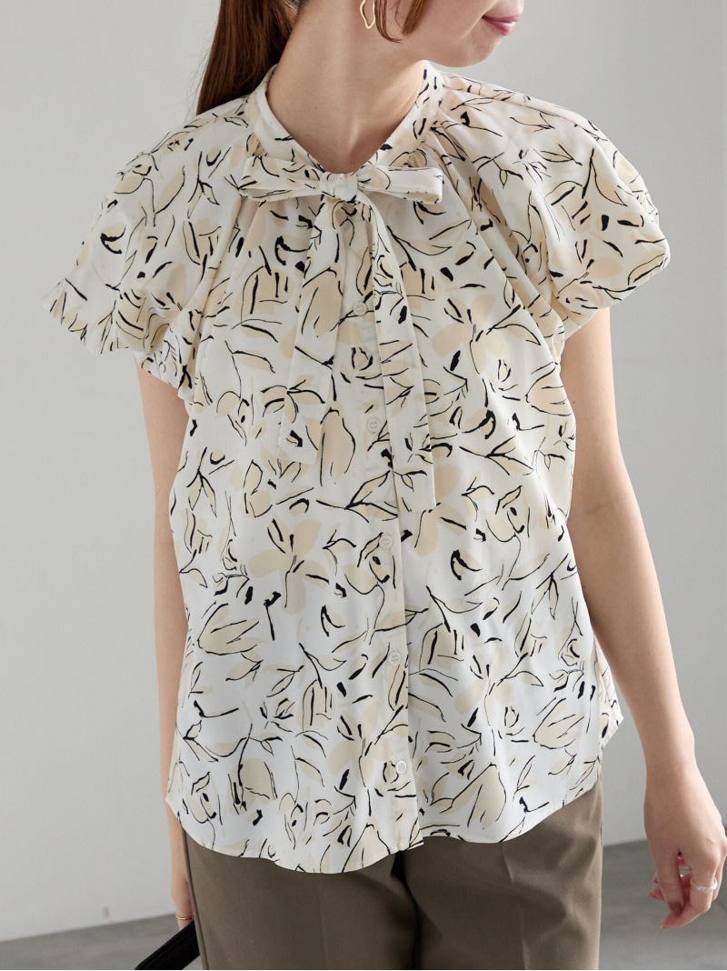 【楽天市場】【SALE／30%OFF】アソートボウタイバルーンスリーブブラウス Te chichi テチチ トップス シャツ・ブラウス ...