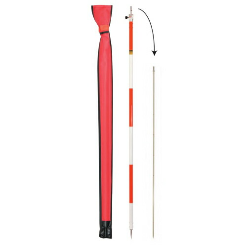 【楽天市場】【myzox】収納型伸縮ポール PP6-1200S専用ピンポールφ6mm単体 DM6-800S2通りで使用可能【送料無料】：測量・土木 中古販売 ソククル